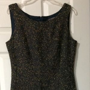 jonathan martin | Dresses | Jonathan Martin Studio Navy Blue Tweed ...